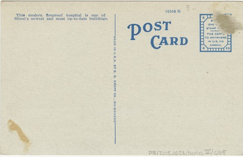 132399-2-postcard.tif - Series 2: Postcards - Digital Archives ...