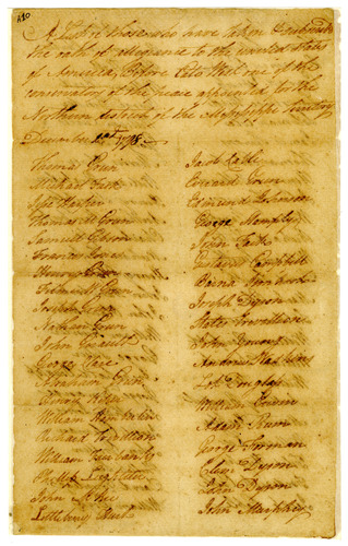 490-A10-1 - Oaths of Allegiance to United States of Ame...